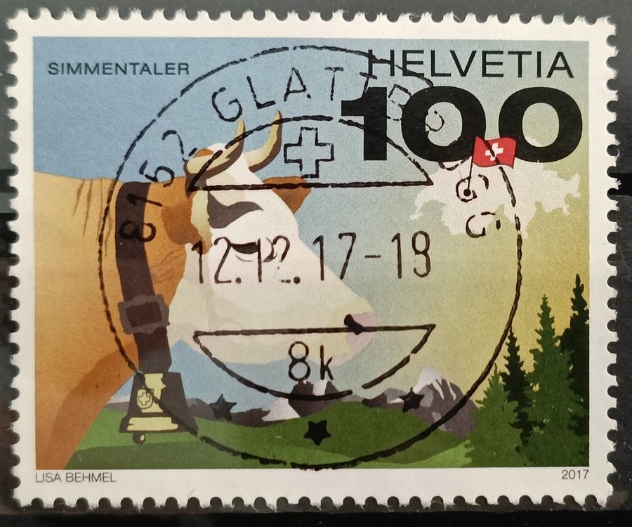 2017 Schweizer Kuh Top Stempel (Gebraucht) in Dübendorf für CHF 1.5 – mit Lieferung auf Ricardo ...