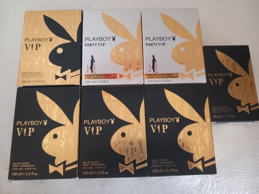 Playboy VIP Parfüm und After Shave NEU !!! (Neu und originalverpackt ...