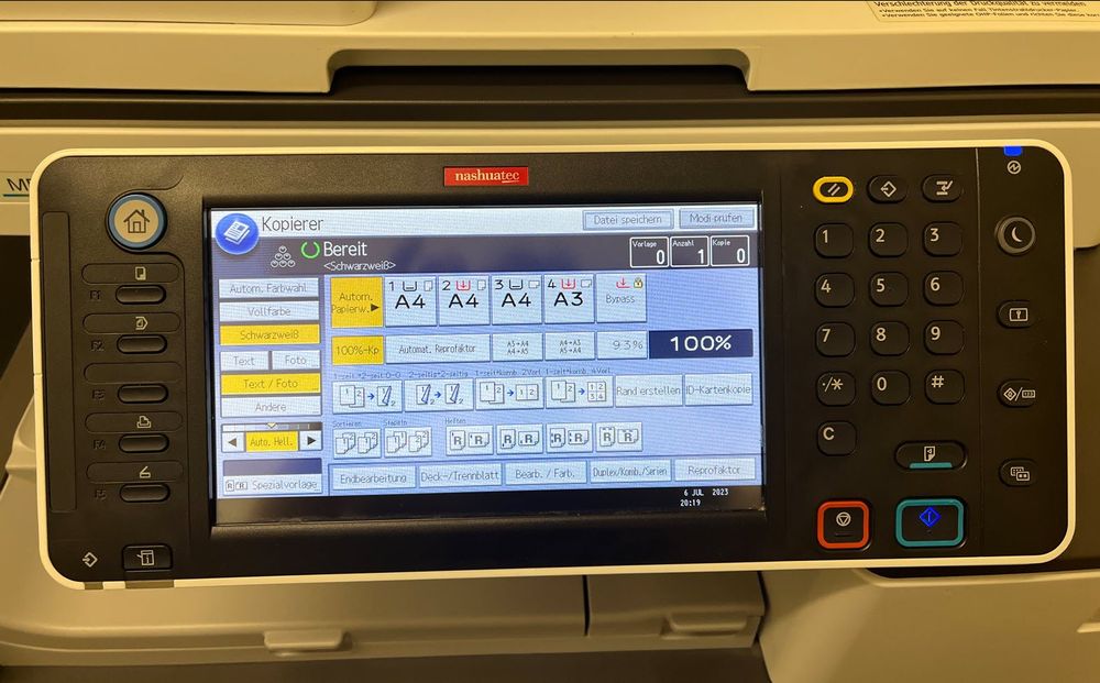 Ricoh Nashuatec MP C5503SP, Top SRA3 Color MFP zum Top Preis (Gebraucht ...