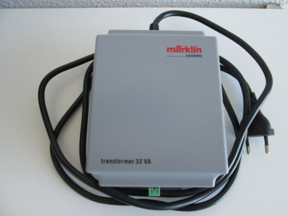 Märklin 60032 H0 AC Wechselstrom Transformer 32 VA (Gebraucht) in ...