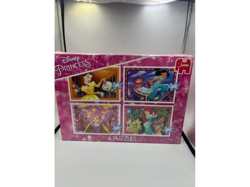 4 Disney Princess Puzzles, Jumbo, 3+ (Neu und originalverpackt) in ...