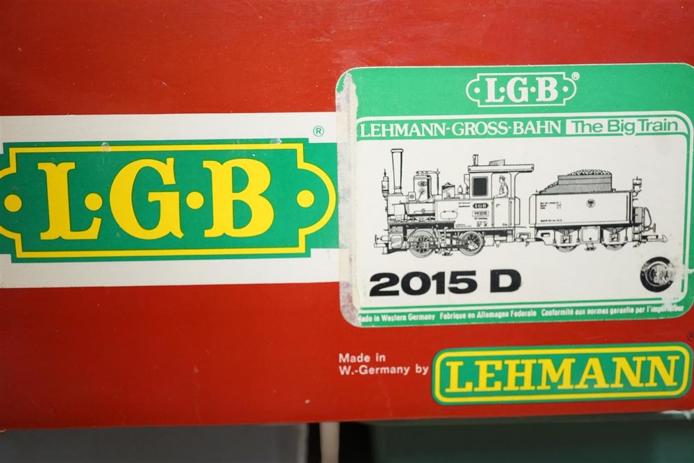 7Ç LGB 2015D Dampflok mit Tender OVP | Kaufen auf Ricardo