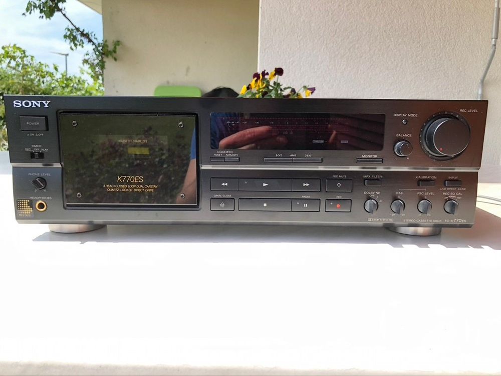 Sony Tape Deck TC-K 770ES High End in Neuzustand /Revidiert (Gebraucht ...