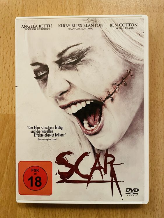 Horrorfilm DVD Scar - Ungeschnitten FSK 18 (Gebraucht) in Richigen für ...