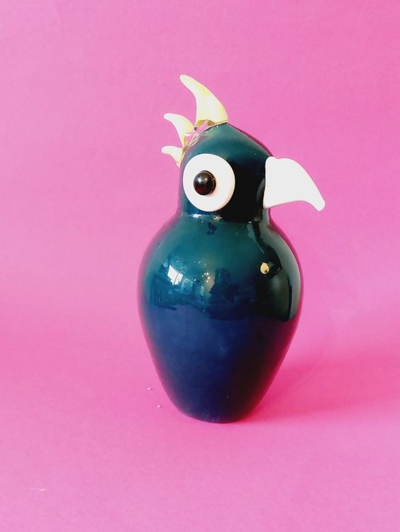 Leonardo Design Vogel Hahn Glas Skulptur Gigi Papageno Serie (Gebraucht ...