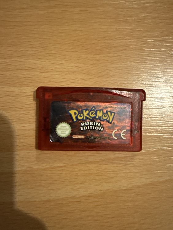 Pokemon Rubin Edition Gameboy Advance Spiel (Gebraucht) in Buchs ZH für ...