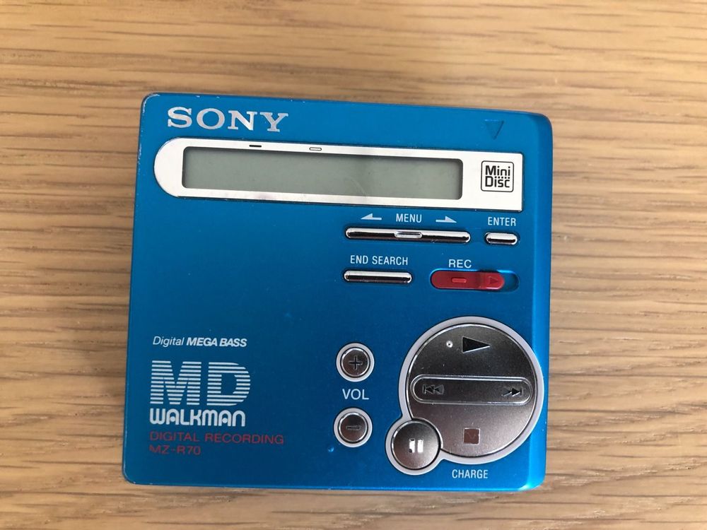 Sony MD Minidisc Walkman MZ-R70 Digital Mega Bass | Kaufen auf Ricardo