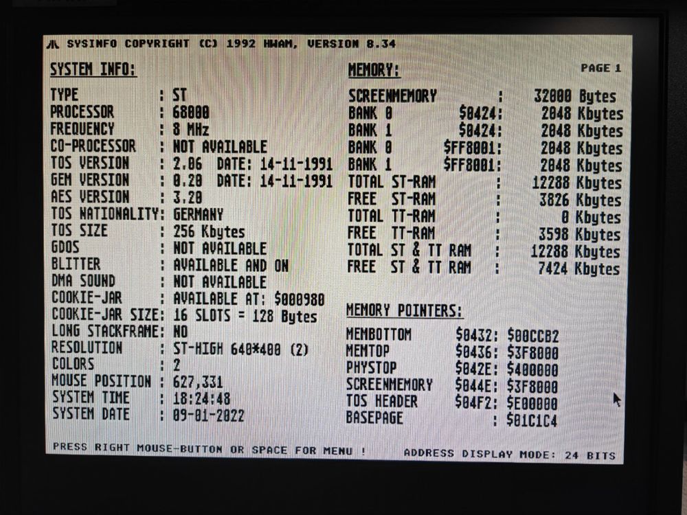 Atari Mega ST4 DOM/USB & C-LAB Notator (Gebraucht) in Winterthur für ...