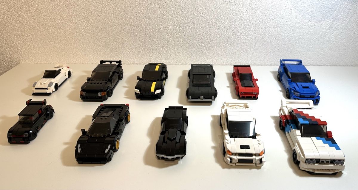 Lego MOC Voitures Collection 11 pces (D'occasion) à Ependes FR pour CHF ...