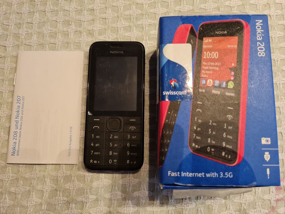 Nokia 208 (Gebraucht) in Beatenberg für CHF 20 – nur Abholung auf ...