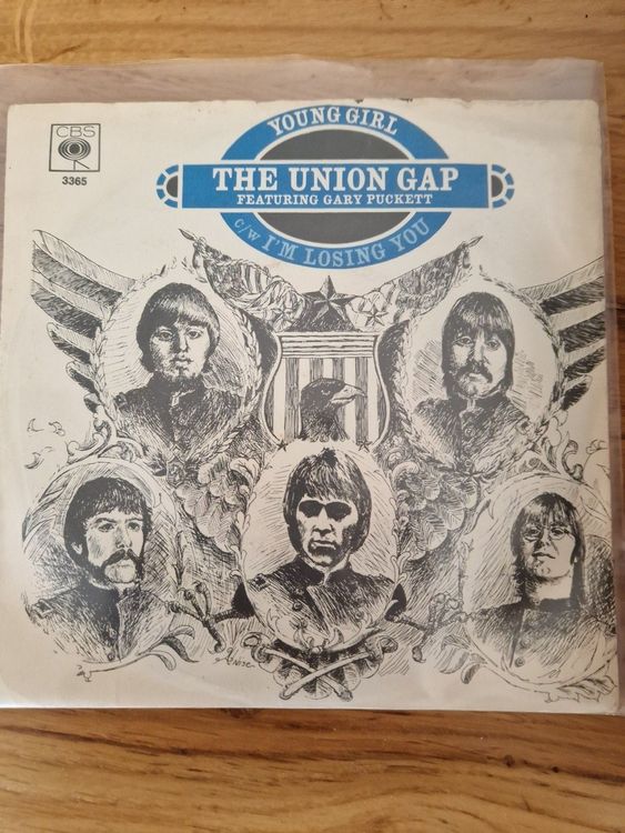 Vinyl Single - The Union Gap Feat. Gary Puckett - Young Girl (Gebraucht ...