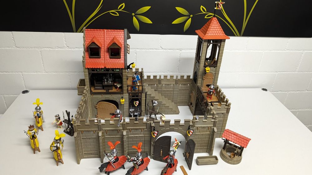 Playmobil Ritterburg 3450 komplett mit Vintage Figuren | Kaufen auf Ricardo