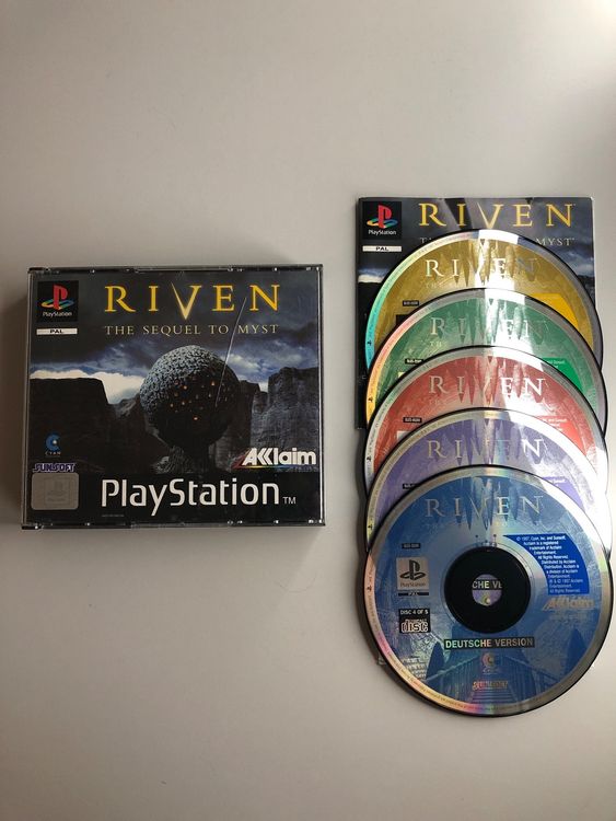 Riven the sequel to myst - PS1 (Gebraucht) in St.gallen für CHF 10 ...