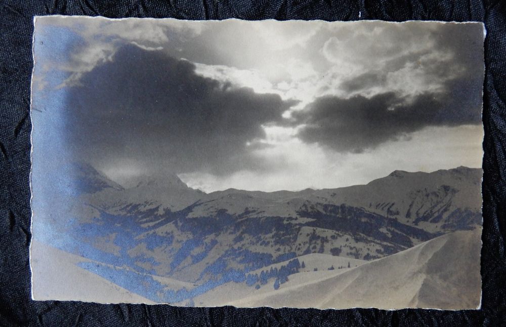 E. Gyger Adelboden, 4 x getönte Silbergelantineabzüge, Fotos (Gebraucht ...