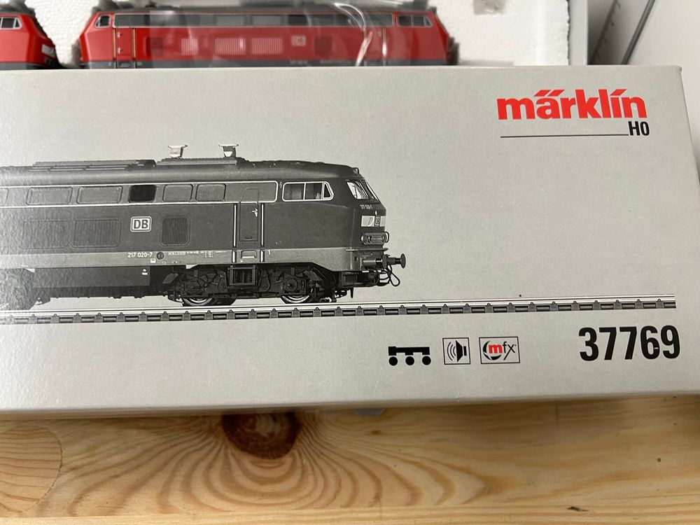 BR 217 DB AG | Spur H0 - Märklin 37769 Diesellokomotive (Neu und ...