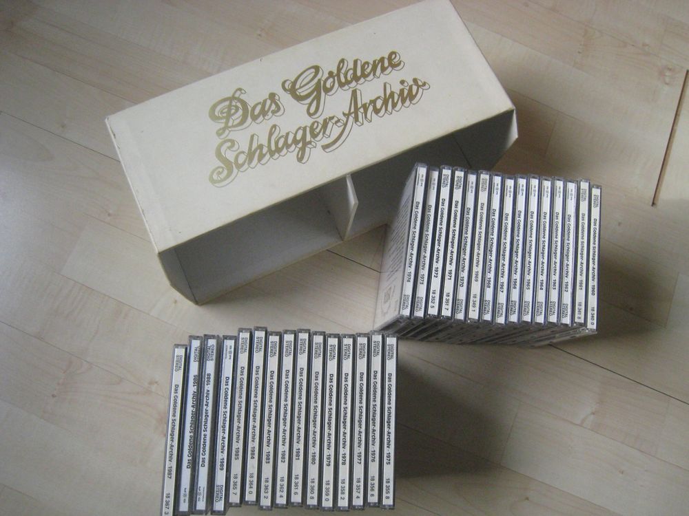 Das goldene Schlager-Archiv CDs von 1960 - 1989 (Gebraucht) in ...