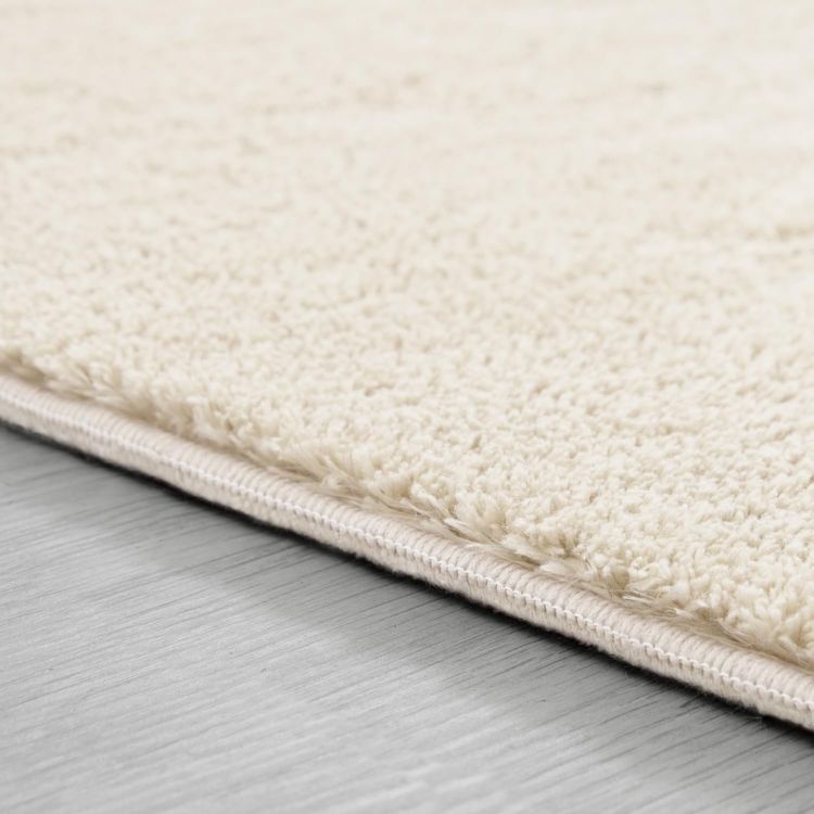 Spezialpreis! Teppich Super Soft Creme 160 cm rund (Neu und ...