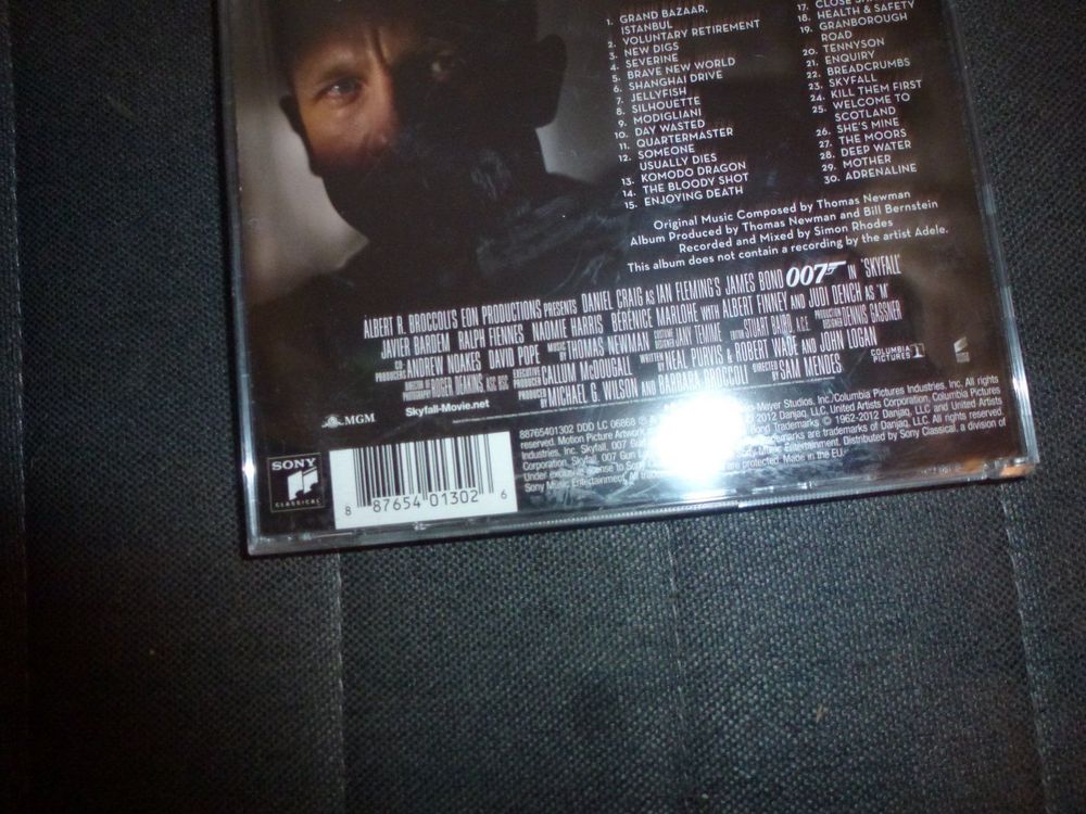 Skyfall 007 - Motion Picture Soundtrack CD | Kaufen auf Ricardo