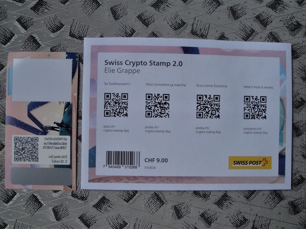 SWISS CRYPTO STAMP 2.0 TOKEN ID:3 | Kaufen auf Ricardo