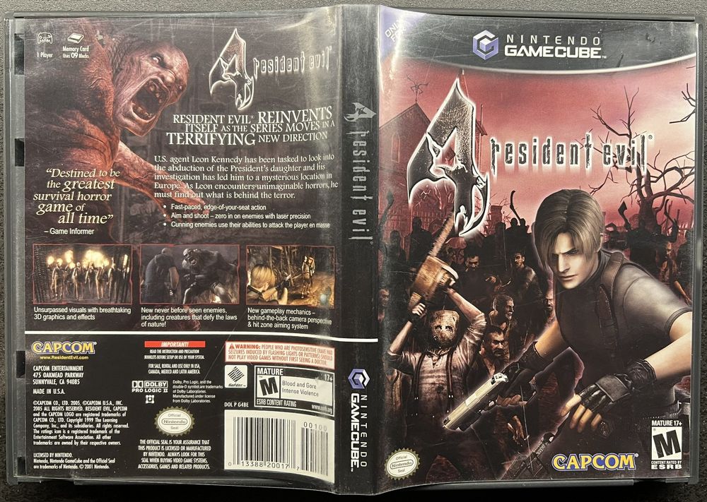 NINTENDO GAMECUBE / Resident Evil 4 / US | Kaufen auf Ricardo