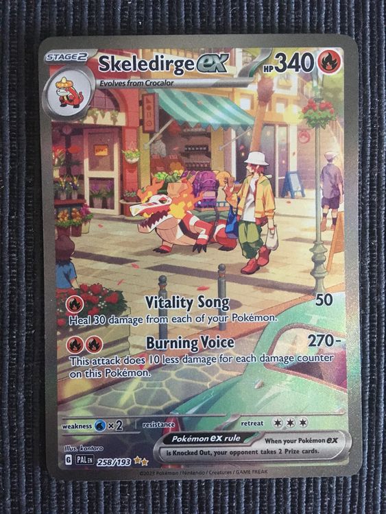 Pokemon Paldea Evolved Skeledrige Alt Art ENG | Kaufen auf Ricardo