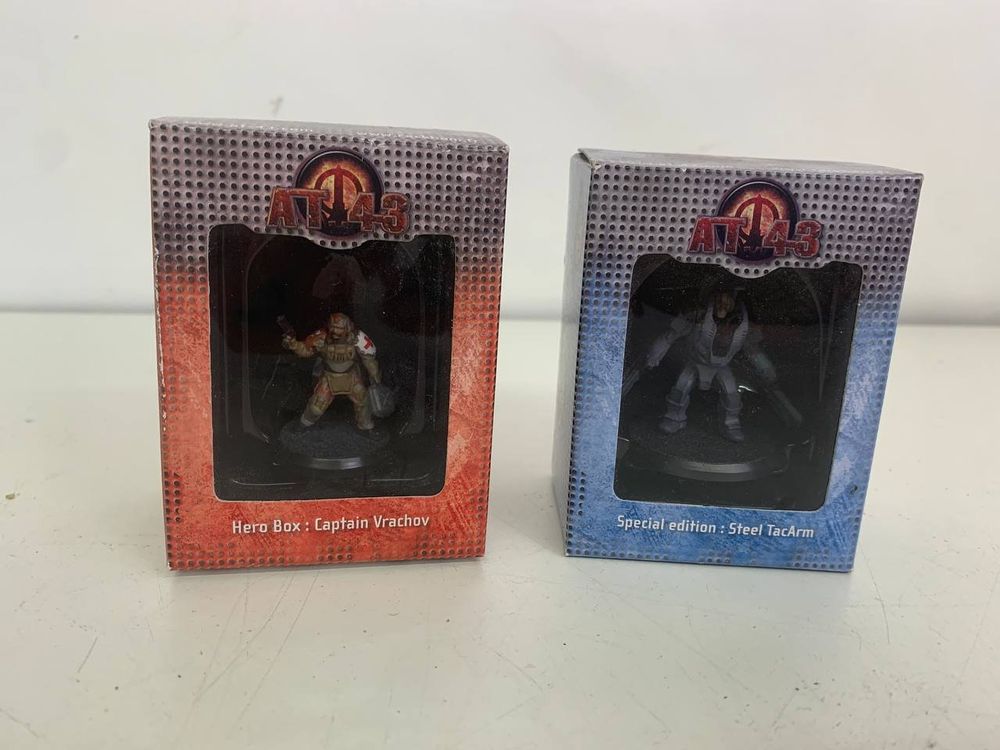 Rackham AT-43 Captain Vrachov Steel TacArm Spielfigur L 4670 | Kaufen ...