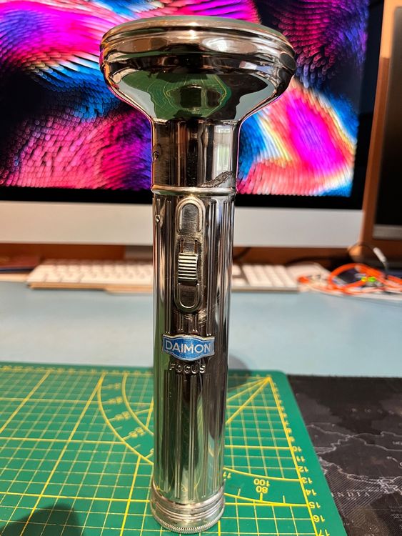 schöne Alte Taschenlampe. Daimon Focus. | Kaufen auf Ricardo