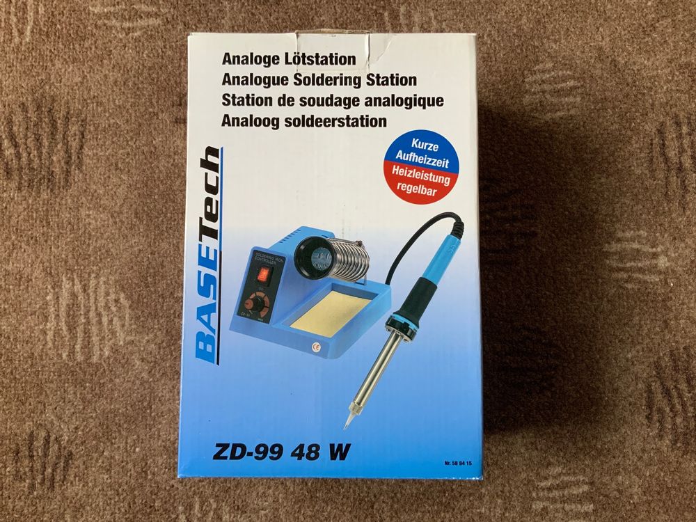 Lötstation Basetech mit variabler Temperatur Einstellung (Neu und originalverpackt) in Wängi für ...