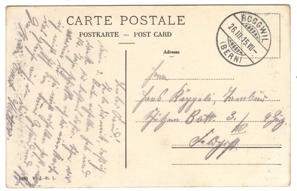 Zweibildkarte Roggwil (Gebraucht) in Kerns für CHF 4 – mit Lieferung auf Ricardo kaufen