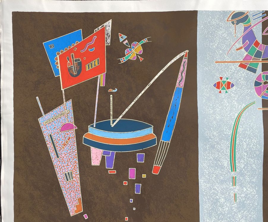 Wassily Kandinsky (1866-1944) grosse Litho Plakat | Kaufen auf Ricardo