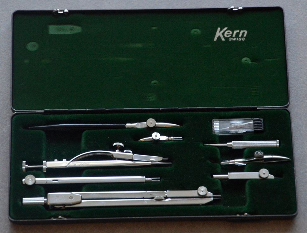 Zirkel-Set KERN Swiss boîte de compas (D'occasion) à pour CHF 43 – avec ...