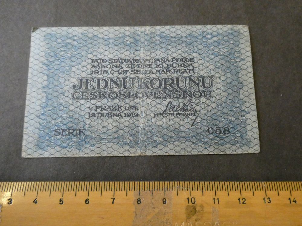 Tschechoslowakei 1919, 1 Krone | Kaufen auf Ricardo