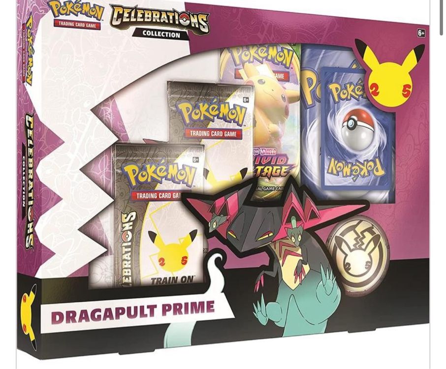 Pokémon Celebrations Dragapult Prime Collection Box OVP | Kaufen auf ...