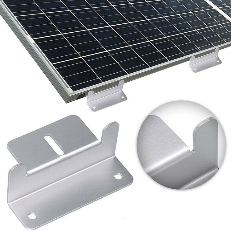 8x Halterung Solarmodul Solarpanel Halter Befestigung (Neu (gemäss ...