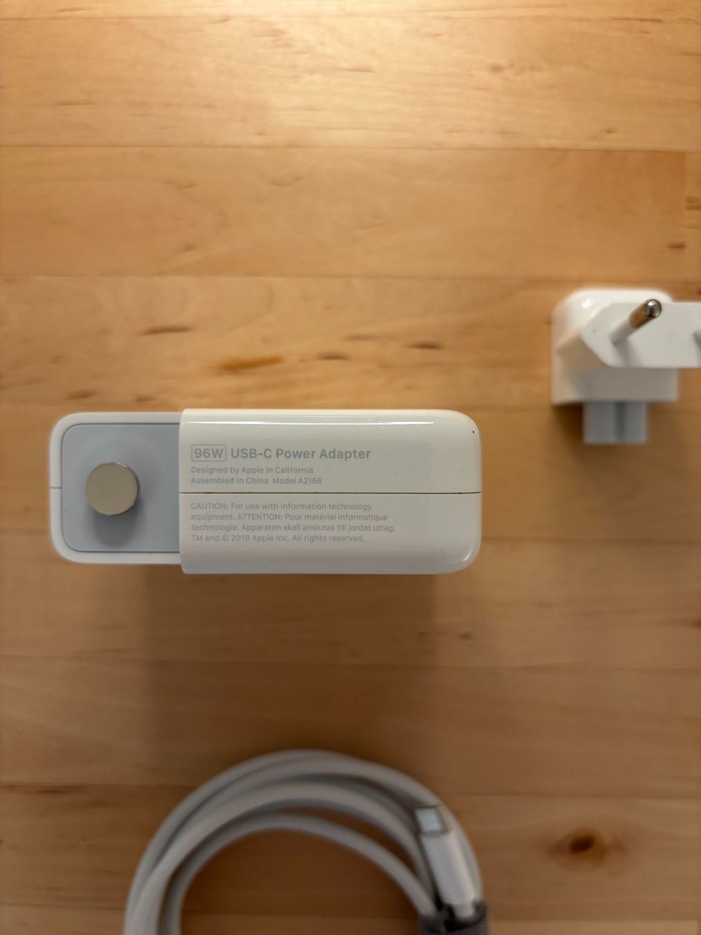 Apple 96W USB‑C Netzteil (Power Adapter) inkl. Kabel (Gebraucht) in ...