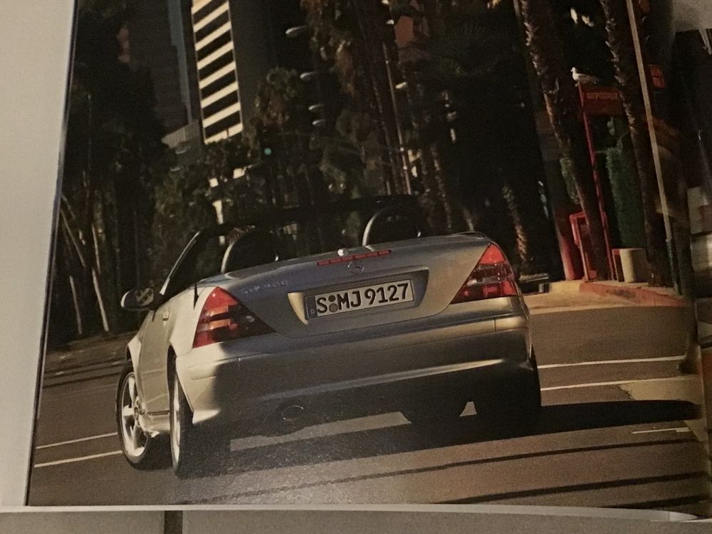 Mercedes SLK Roadster Verkaufsprospekt 56 S. April 2000 (Gebraucht) in ...