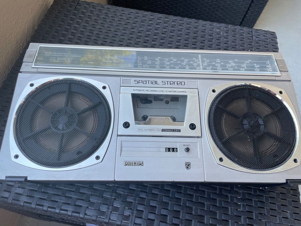 Vintage Radio Philips Spatial Stereo 80’s | Kaufen auf Ricardo