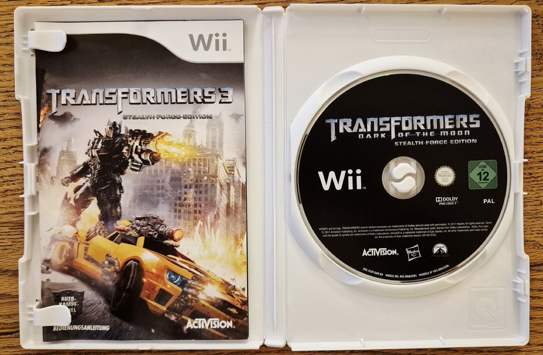 Transformers 3 – Dark of the Moon (Stealth Force Edition)Wii (Gebraucht ...