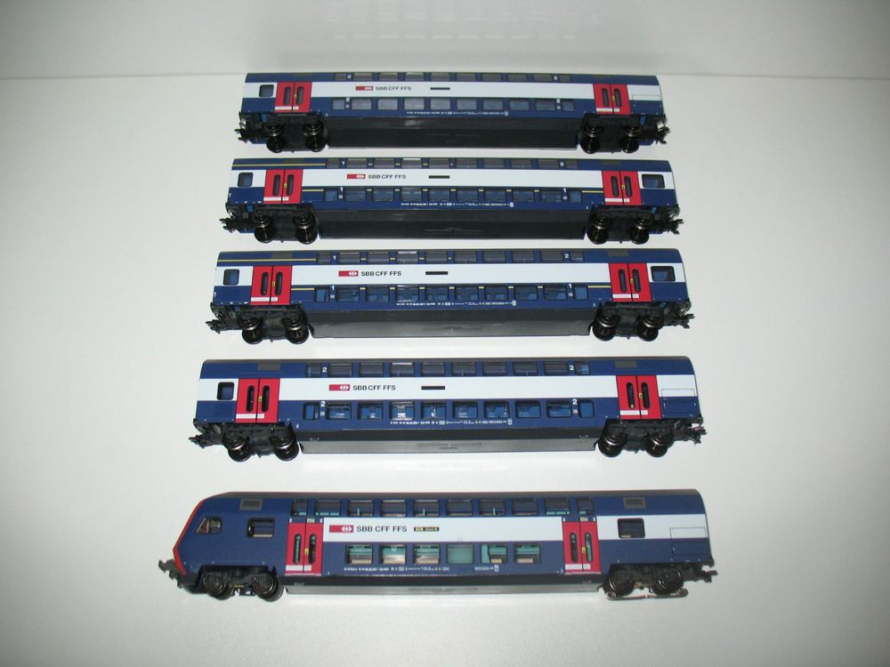 "Zürcher S-Bahn" Zug in H0~ Märklin 43574, 43576 Wagen 29487 | Kaufen ...