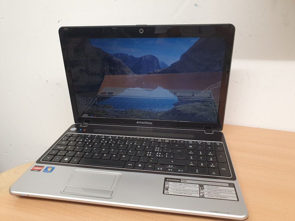 eMachines E640 Notebook, Windows 10 (Gebraucht) in Sitterdorf für CHF ...