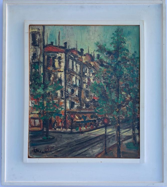 Strassenszene Gemälde unleserlich Signiert (Gebraucht) in Root für CHF 10 – mit Lieferung auf ...