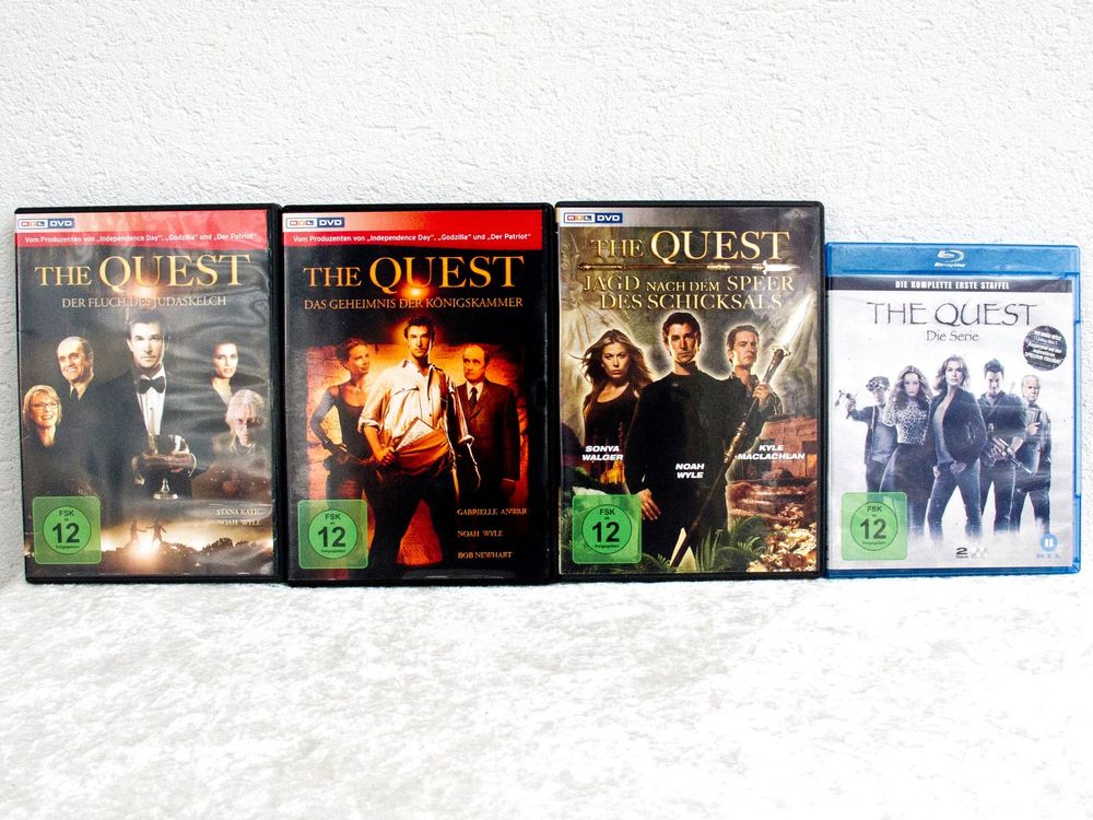 THE QUEST Movie Collection auf DVD und Blue Ray | Kaufen auf Ricardo