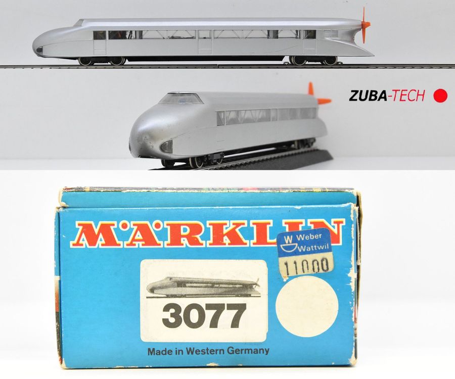 Märklin 3077 Schienenzeppelin Kruckenberg H0 WS Analog OVP (Gebraucht) in St. Gallen für CHF 61 ...