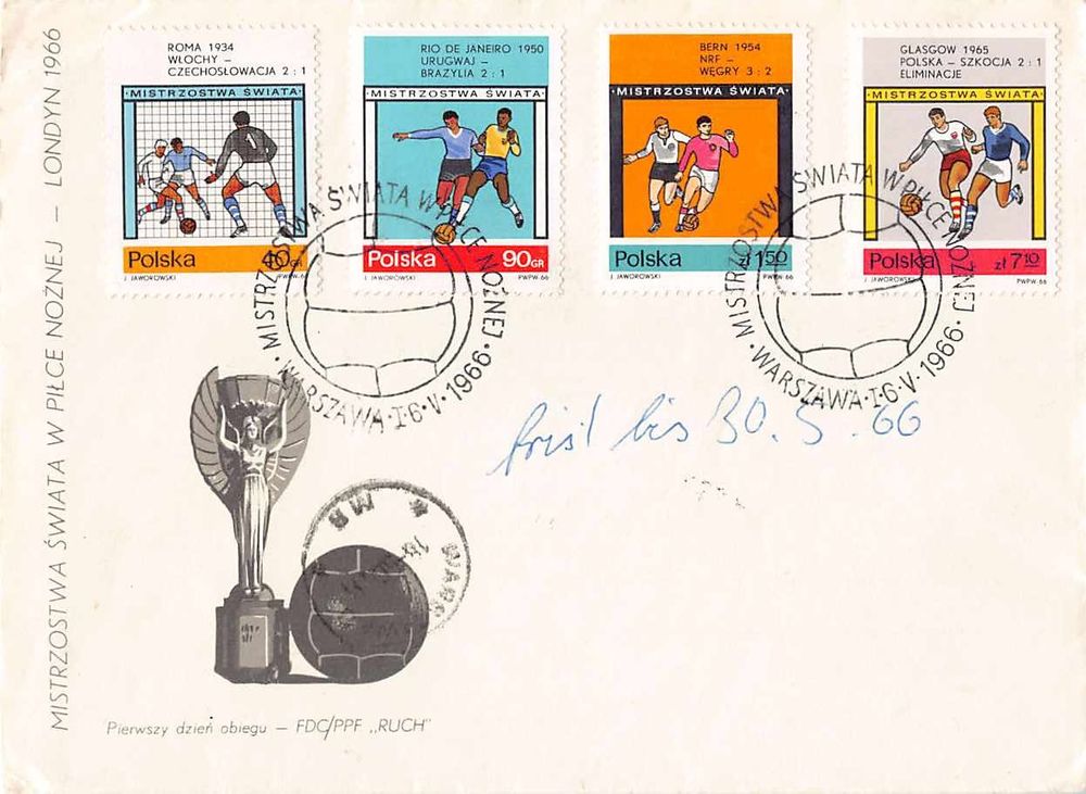 FUSSBALL-BRIEF WM 1966, per EINSCHREIBEN Satz, 1.-- | Kaufen auf Ricardo FUSSBALL-BRIEF WM 1966, per EINSCHREIBEN Satz, 1.-- | Kaufen auf Ricardo
