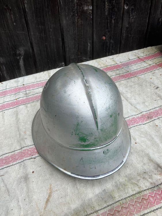 Original Bergbau Stahl Helm, Oldtimer Rarität gebraucht (Gebraucht) in ...