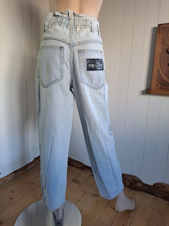JONNY Q Vintagejeans 80s/90s Jeans Hose Paperbag Denim (Gebraucht) in ...