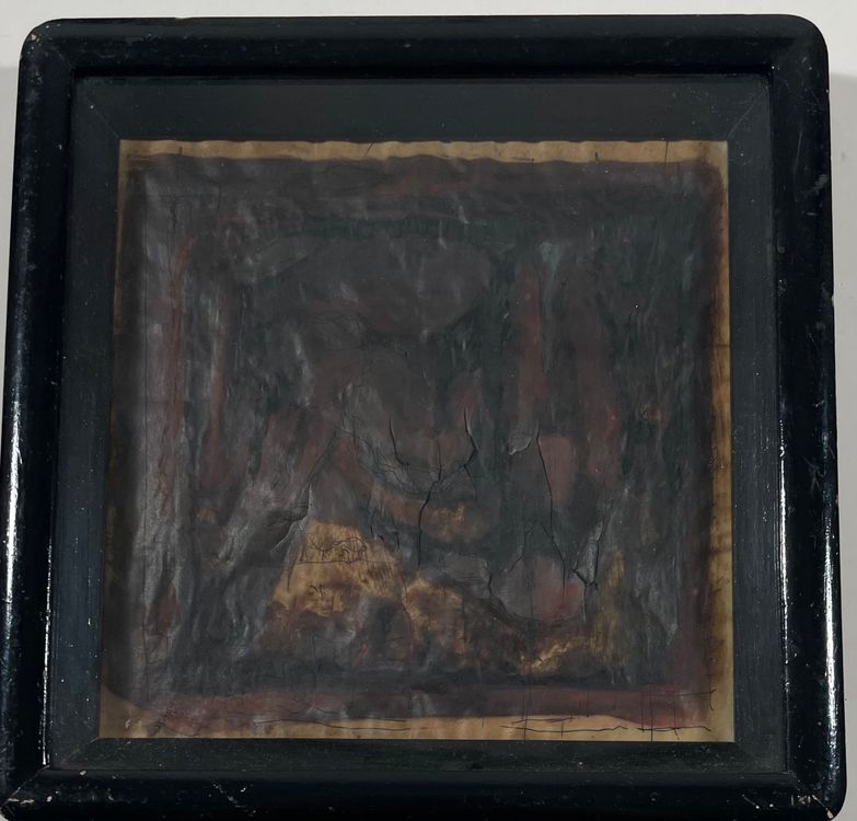 Sehr Interessante Mischtechnik unleserlich Signiert (Gebraucht) in Root für CHF 50 – mit ...