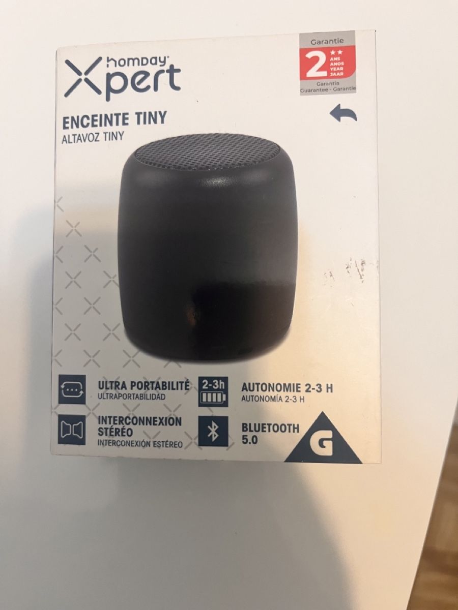 Enceinte Bluetooth Homyday Xpert Tiny - Parfait État! (Neu und ...