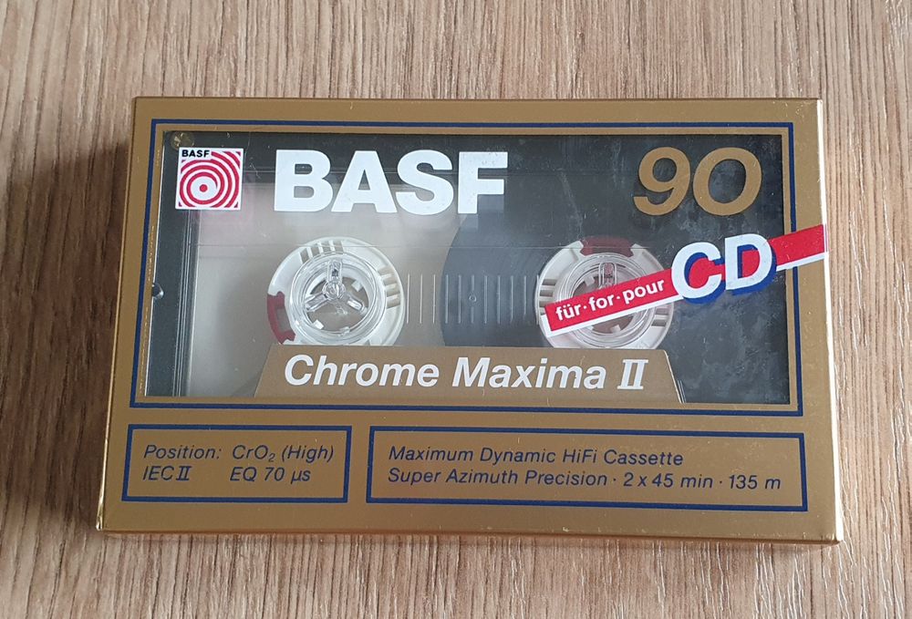 K7 BASF CHROME MAXIMA II POSITION CRO2 OVP NEUVE (Gebraucht) in Biel/Bienne für CHF 5 – mit ...