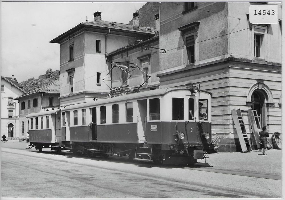 Bahnhof Biasca Bahn Lok ABFe 2/4 B2 11 (Antik) in Ettingen für CHF 5 ...